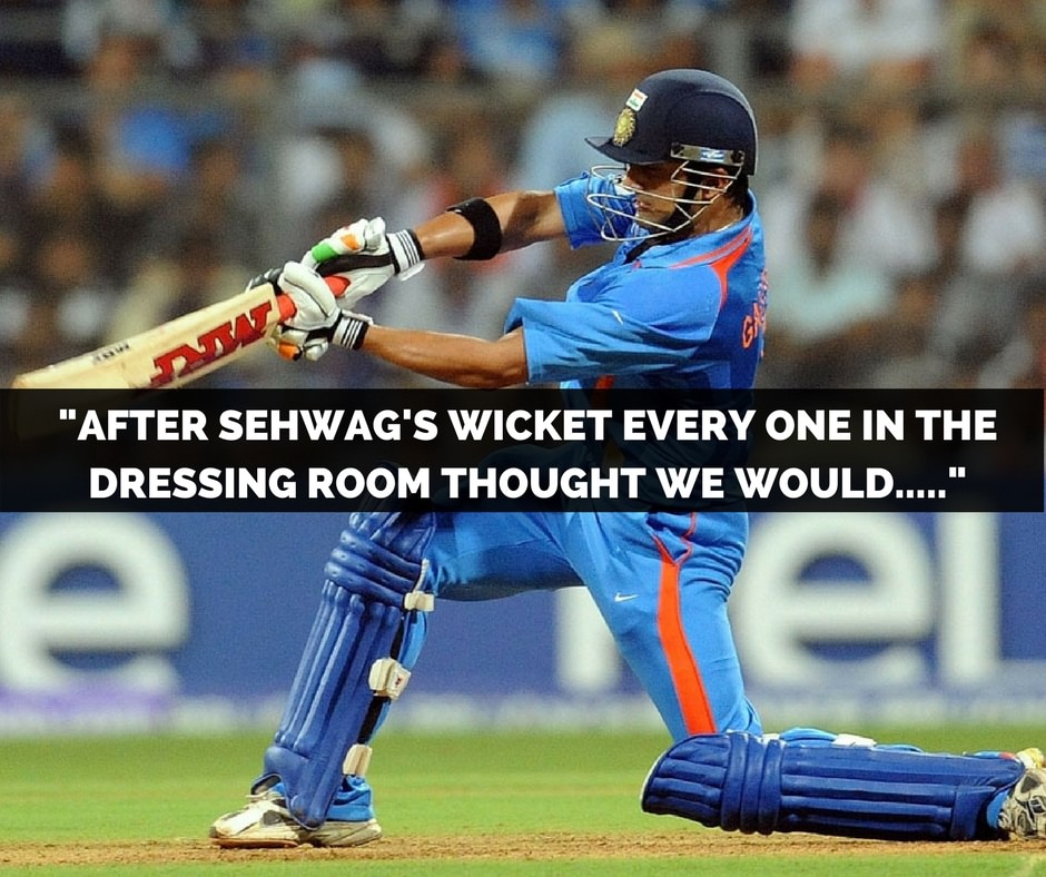 Gautam Gambhir shares dressing room stories from the 2011 World Cup Final - The SportsRush