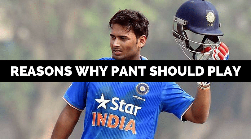 Five reasons why Rishabh Pant should be in the Playing XI - The SportsRush Five reasons why Rishabh Pant should be in the Playing XI - The SportsRush