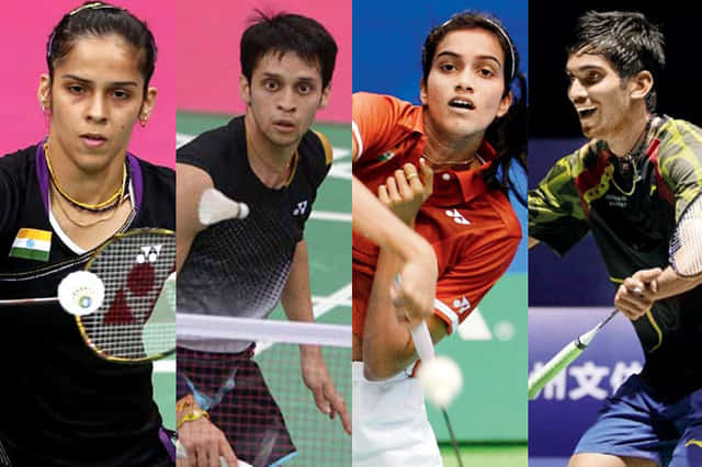 Indian shuttlers secure four sports in each men's and women's for the ...