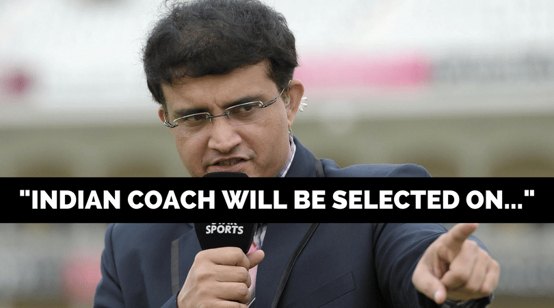 Sourav Ganguly reveals India Coach Selection date - The SportsRush