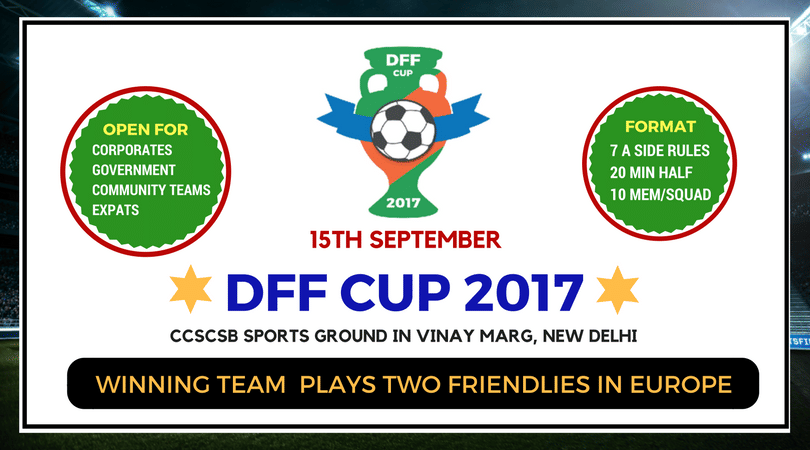 Register for the Delhi Friendship Football Cup and stand a chance to ...