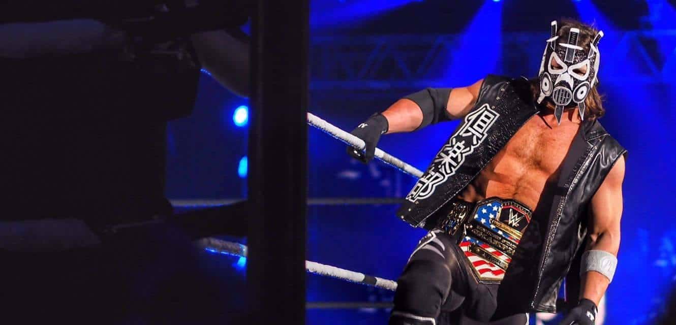 WATCH : AJ Styles wears a mask as part of his new ring attire - The ...