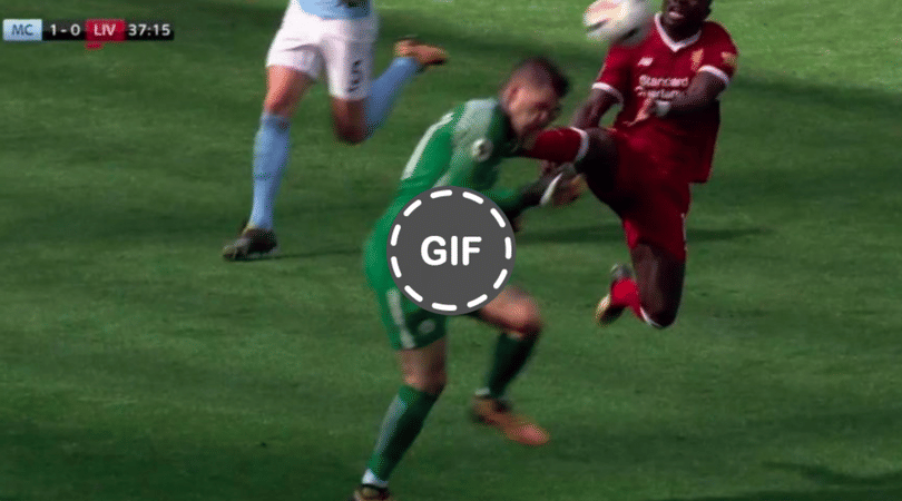 WATCH : Sadio Mane gets a straight red after horror tackle on Ederson ...
