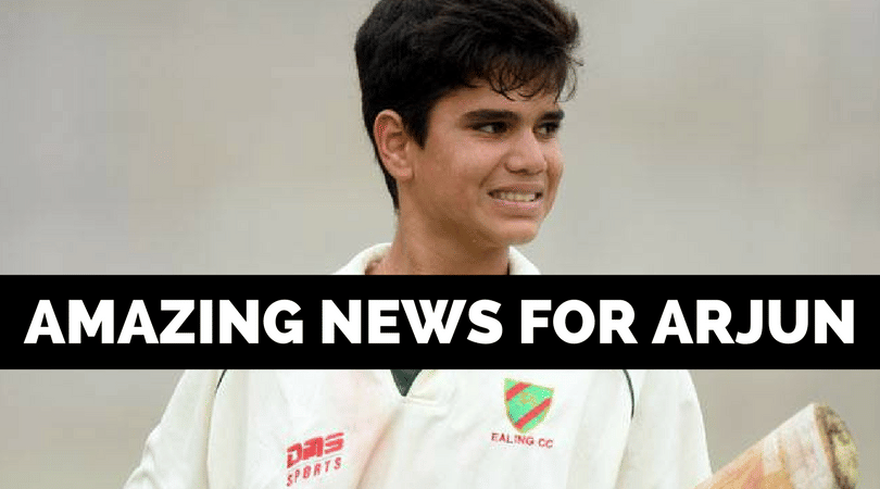 Arjun Tendulkar selected for the Mumbai U-19 team - The SportsRush