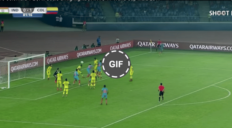 WATCH: Indian U-17 Boys score India's first ever goal in the FIFA World ...