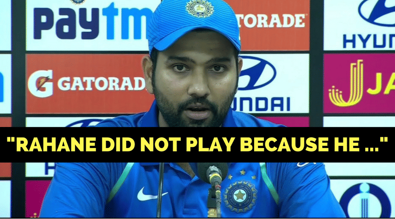 Rohit Sharma opens up that India missed Ajinkya Rahane in 1st ODI - The ...