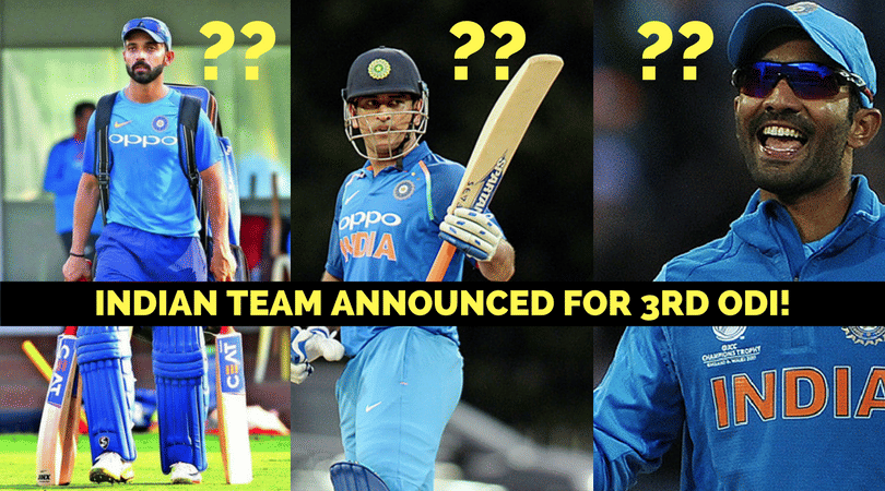 Predicted Lineups for the 3rd ODI between India and Sri Lanka - The ...