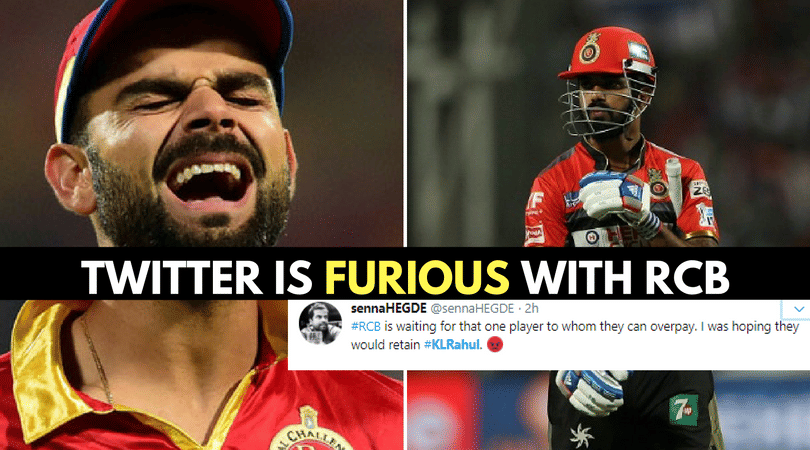 Twitter loses it's mind as RCB do not bring back KL Rahul - The SportsRush