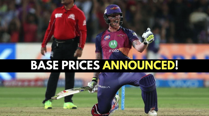 Base price of all IPL stars released - The SportsRush