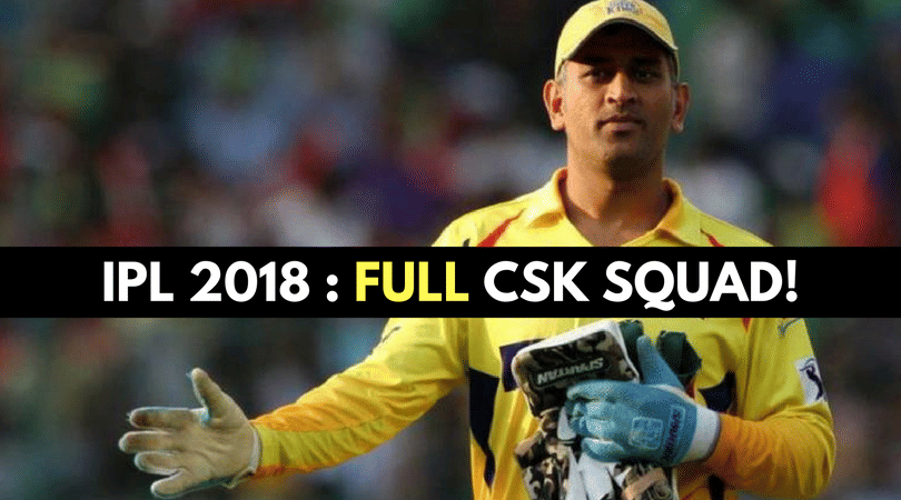 CSK to rely on old core for the 2018 IPL season - The SportsRush