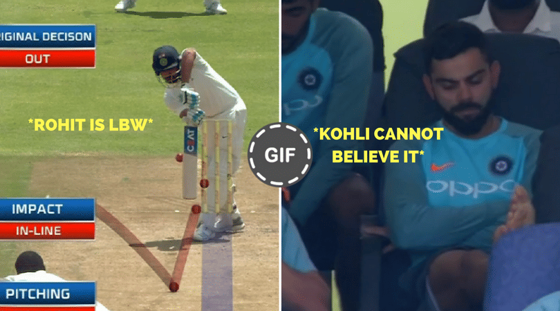 WATCH : Rabada knocks over Rohit will a terrific delivery - The SportsRush