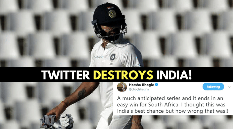 Twitter reacts as India collapse on the first session of day five - The ...