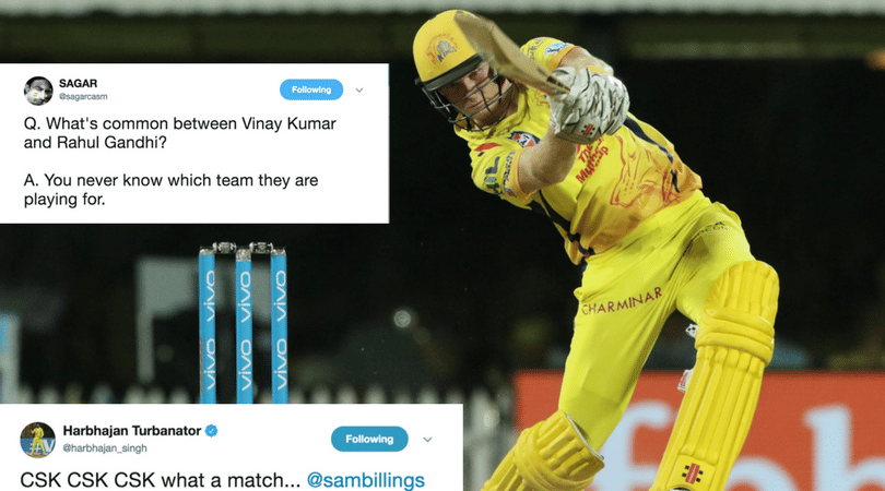 Twitter reacts as Chennai Super Kings win a thriller against KKR - The ...