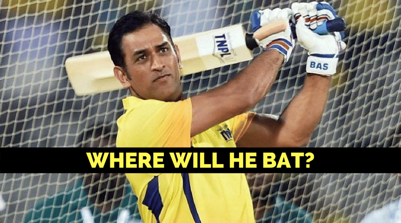 Stephen Fleming opens up on MS Dhoni's batting position - The SportsRush