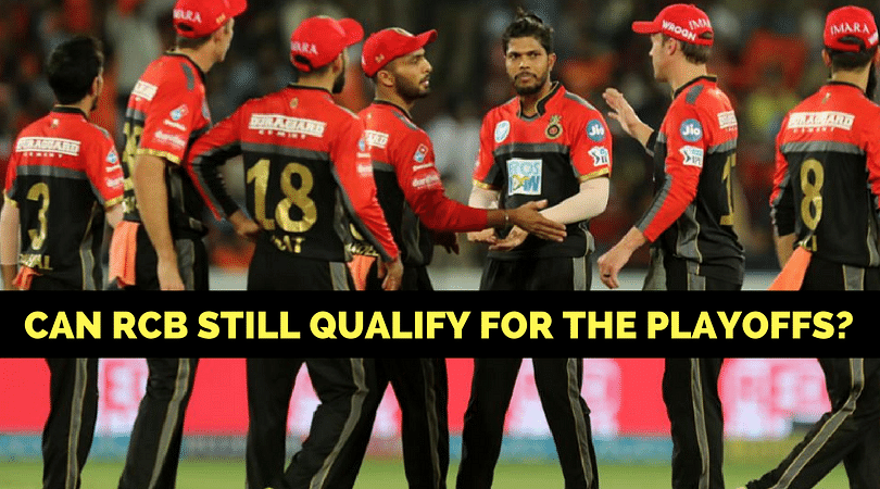 RCB's chances for playoff qualification explained - The SportsRush RCB's chances for playoff qualification explained - The SportsRush