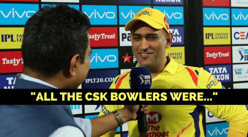 MS Dhoni takes a massive dig at the CSK bowlers - The SportsRush