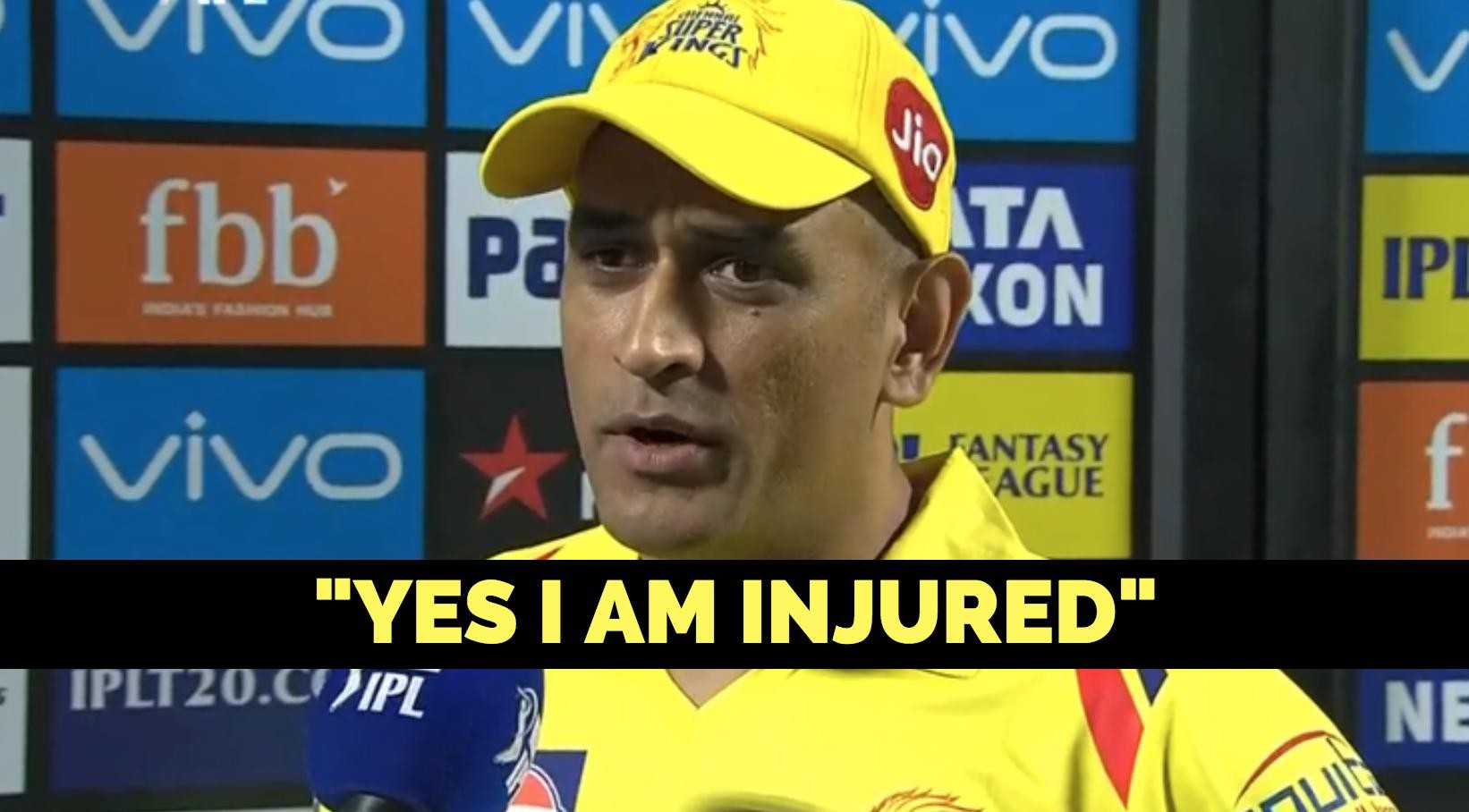 MS Dhoni opens up on his back injury - The SportsRush