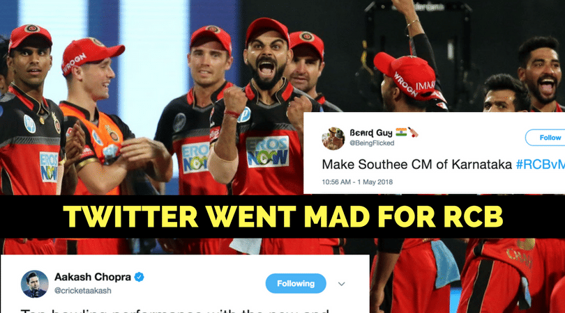 Twitter reacts as RCB finally win a game - The SportsRush