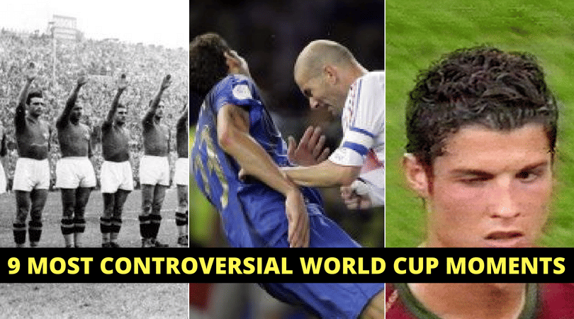9 most controversial moments from the FIFA World Cup - The SportsRush