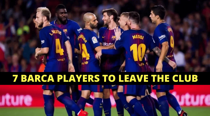 Seven Barcelona players set to leave Nou Camp - The SportsRush