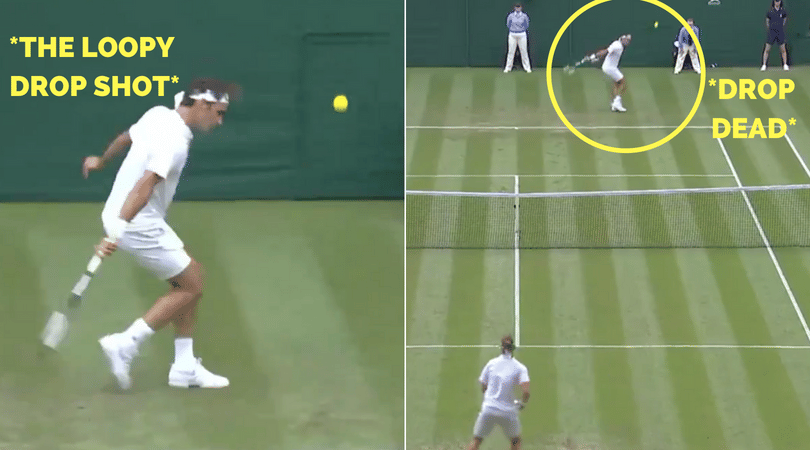 WATCH: Roger Federer hits unreal drop shot against Lacko - The SportsRush