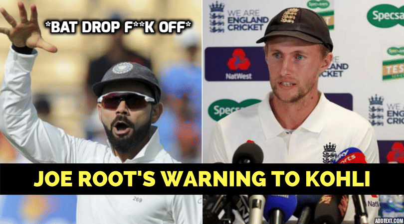 Joe Root responds to Virat Kohli’s mic-drop celebration - The SportsRush