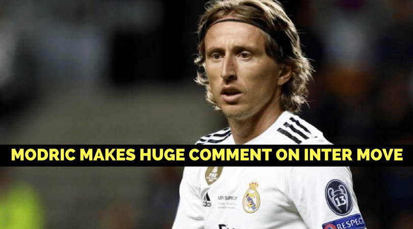 Luka Modric to Inter Milan: Croatian star rubbishes transfer rumours ...