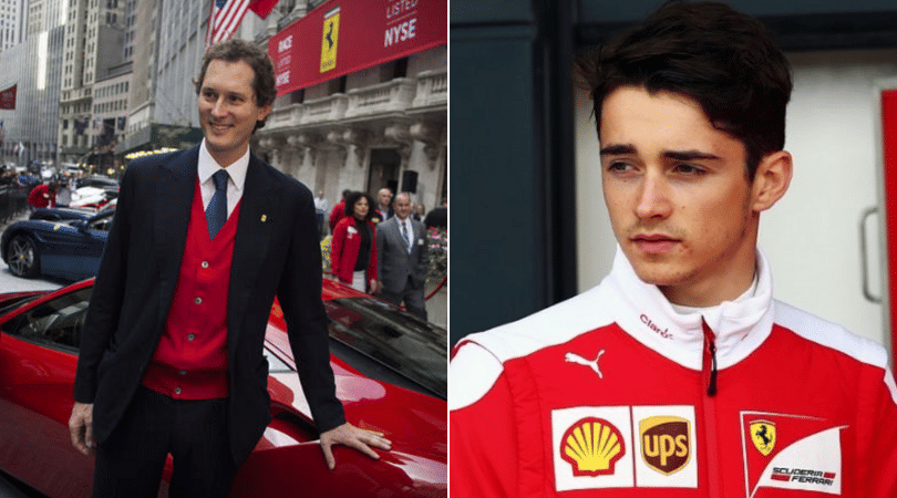Ferrari chairman's brother's company announces Leclerc to Ferrari deal ...