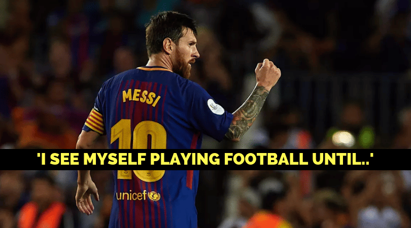 Messi on leaving Barca: I'll play at least until the end of contract ...