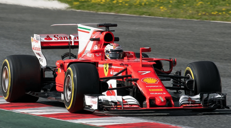 Kimi Raikkonen took of his cap on the podium in US GP - The SportsRush
