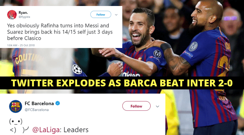 Barcelona vs Inter Milan highlights: Barca cruise to 2-0 victory - The ...