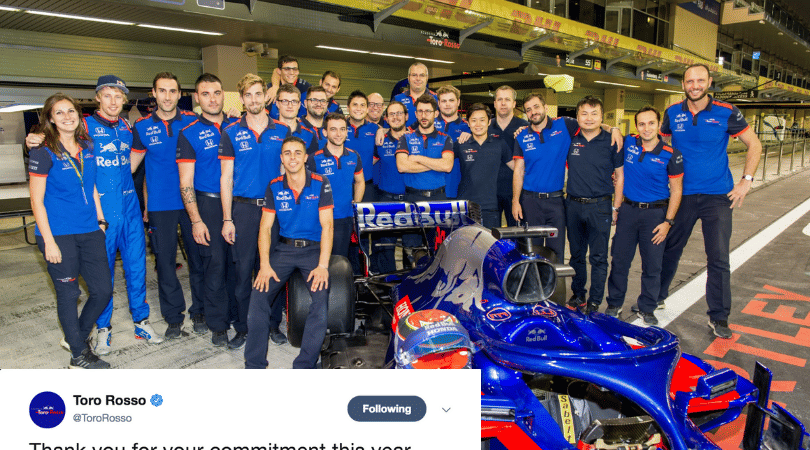 Toro Rosso announce 2019 lineup - The SportsRush