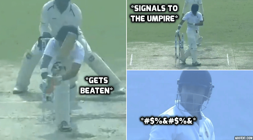 WATCH: Gambhir angry at the umpire after being wrongly given out in ...
