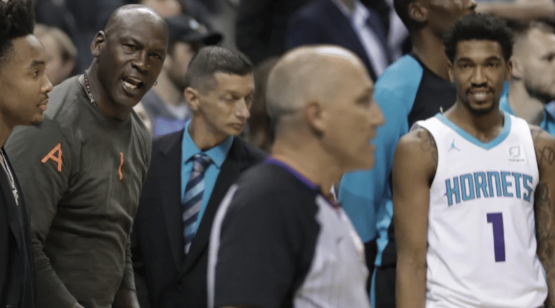 Michael Jordan clarifies why he slapped Malik Monk - The SportsRush
