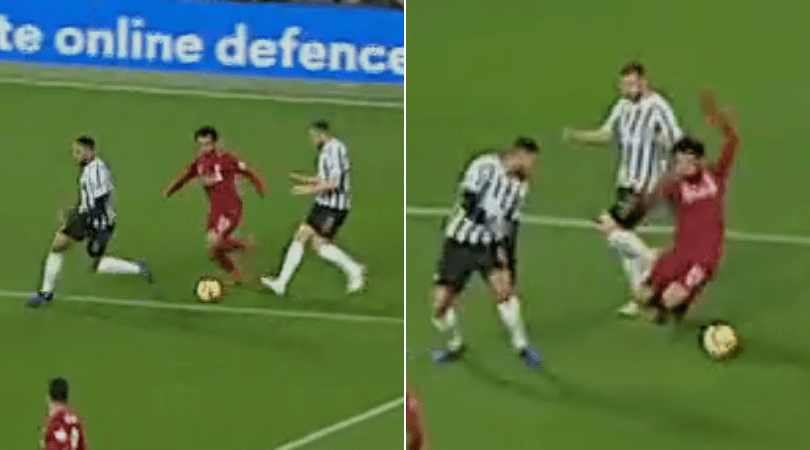 Mohamed Salah awarded soft penalty against Newcastle, twitter reacts ...