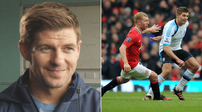 Steven Gerrard wearing a United shirt: This was how his Dad reacted ...
