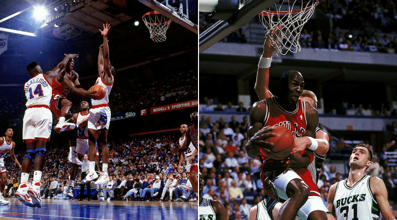 WATCH: Michael Jordan's insane finishing ability proves that he is the ...