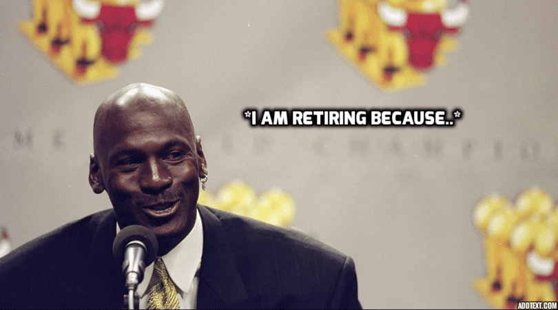 WATCH: Michael Jordan's press conference after announcing 2nd ...