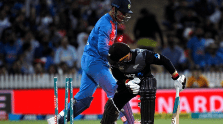 WATCH: MS Dhoni stumps Tim Seifert off Kuldeep Yadav in third T20I ...