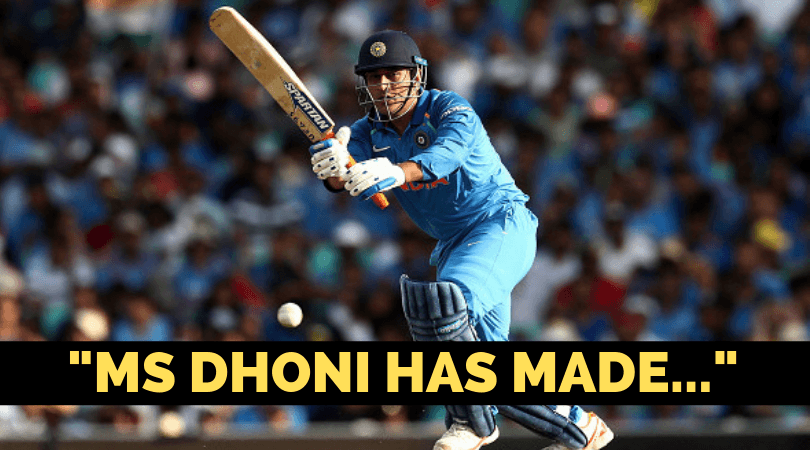 How MS Dhoni's bat shape helped him in rediscovering his form in ODIs ...