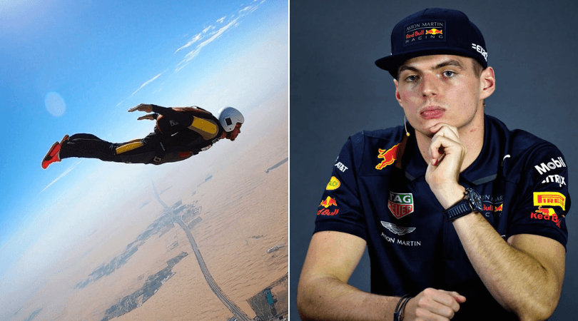 Max Verstappen's hilarious take on Lewis Hamilton going skydiving - The ...