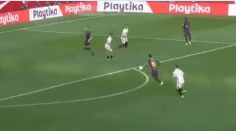 WATCH: Lionel Messi produces an outrageous finish with his weaker foot ...
