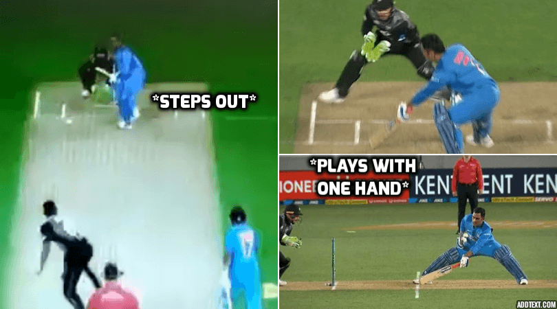 WATCH: MS Dhoni's single-handed defense off Ish Sodhi vs New Zealand ...