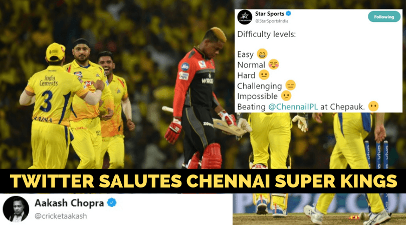 CSK vs RCB: Twitter reactions on CSK beating RCB by 7 wickets in season ...