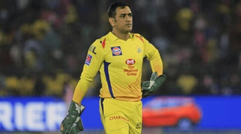 MS Dhoni injury: Who has replaced MS Dhoni in SRH vs CSK? - The SportsRush