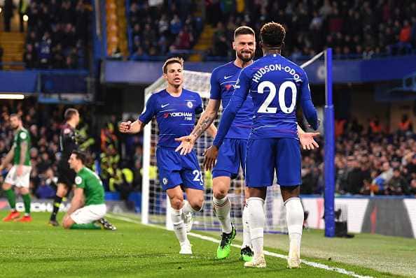Watch: Callum Hudson-Odoi assist to Giroud in his first Chelsea Premier ...