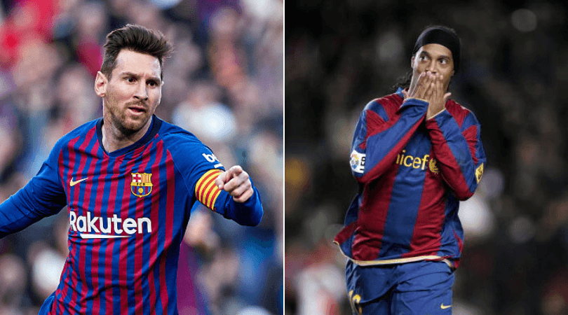 Lionel Messi : Barcelona Superstar equals Ronaldinho's incredible Free ...