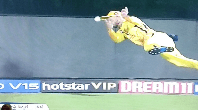 Faf Du Plessis catch vs RCB: CSK player takes outstanding boundary ...