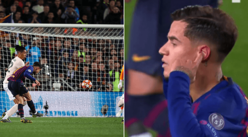 Phil Coutinho goal vs Man Utd: Barca star scores stunner and celebrates ...