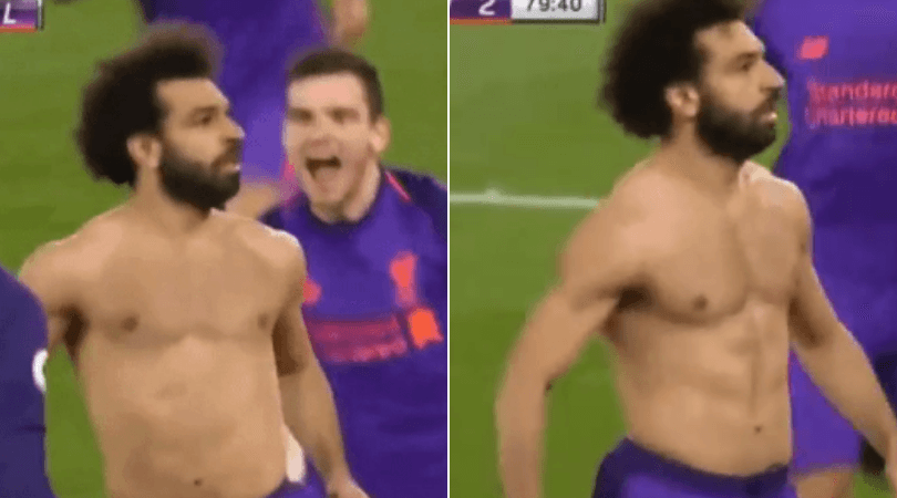 Mohamed Salah celebration: Liverpool star hilariously trolls his own ...